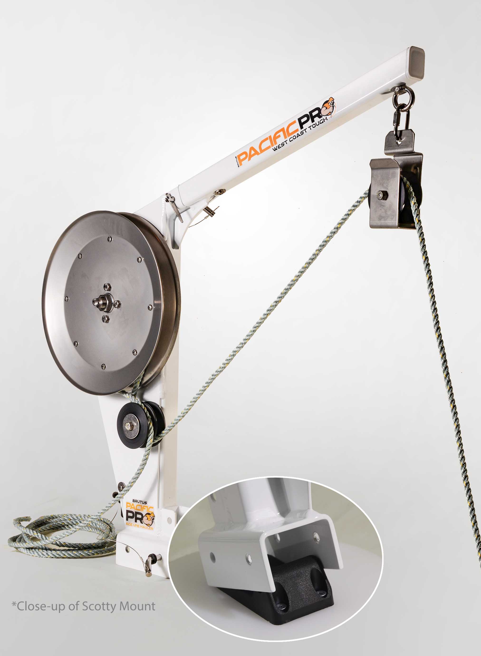 Ace Line Hauler Scotty Compatible Mount – Fisherman's Marine