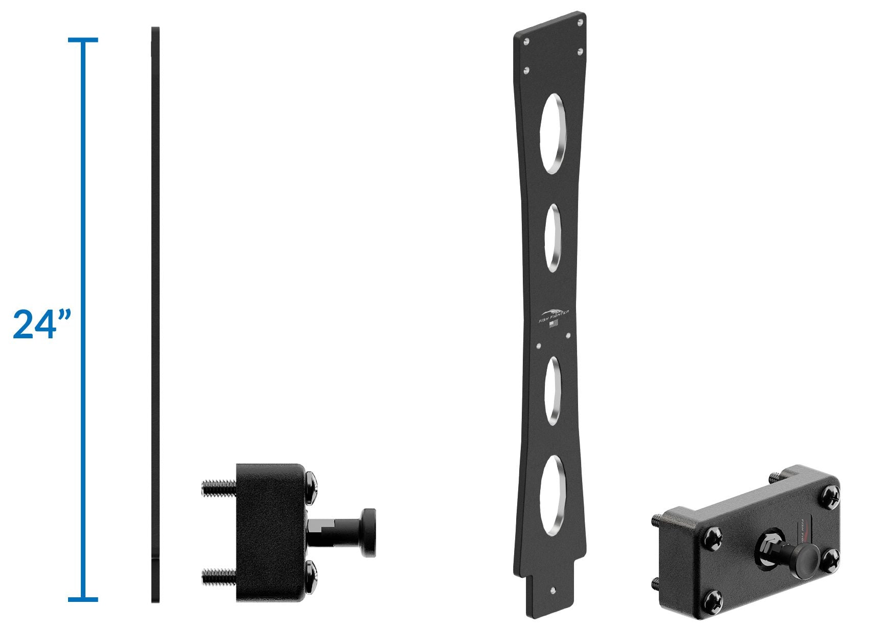 Fish Fighter 24″ - Quick Release™ System (QRS) - Rod Riser – Fisherman ...